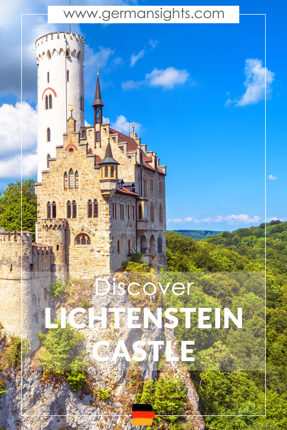 Lichtenstein Castle, Germany - travel information from German Sights